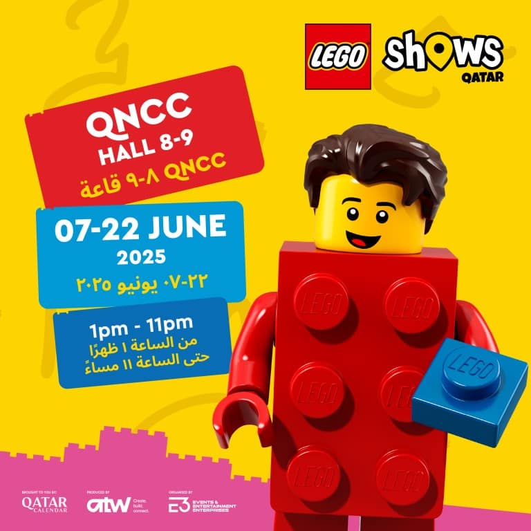 LEGO® Shows Qatar 2025 Indoor Attractions Qatar National Convention ...